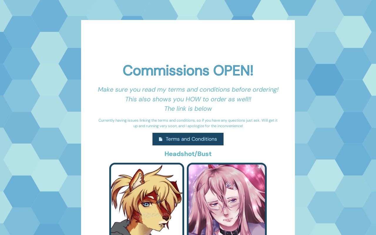 Commission Page